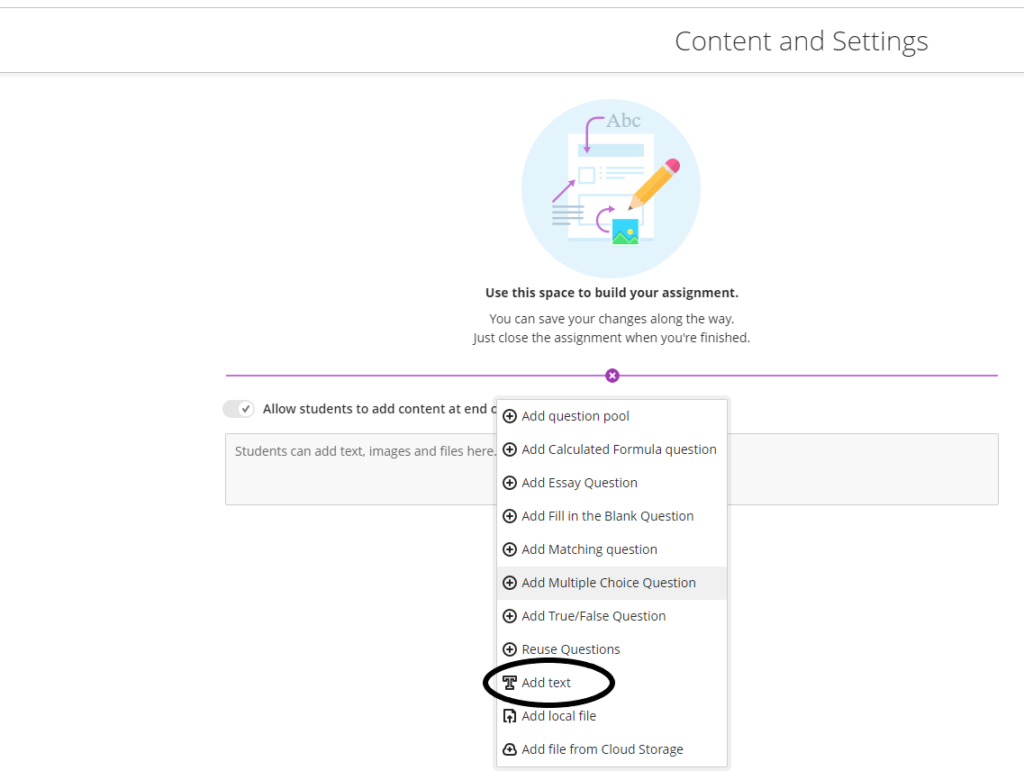Did you know? – Creating an Assignment in Blackboard Ultra - LTE Online