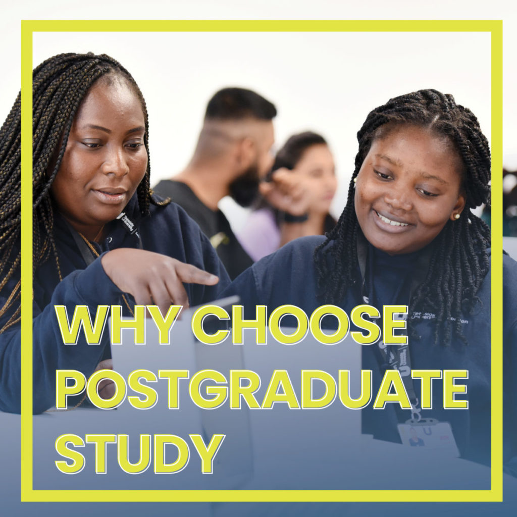 Why choose postgraduate study?